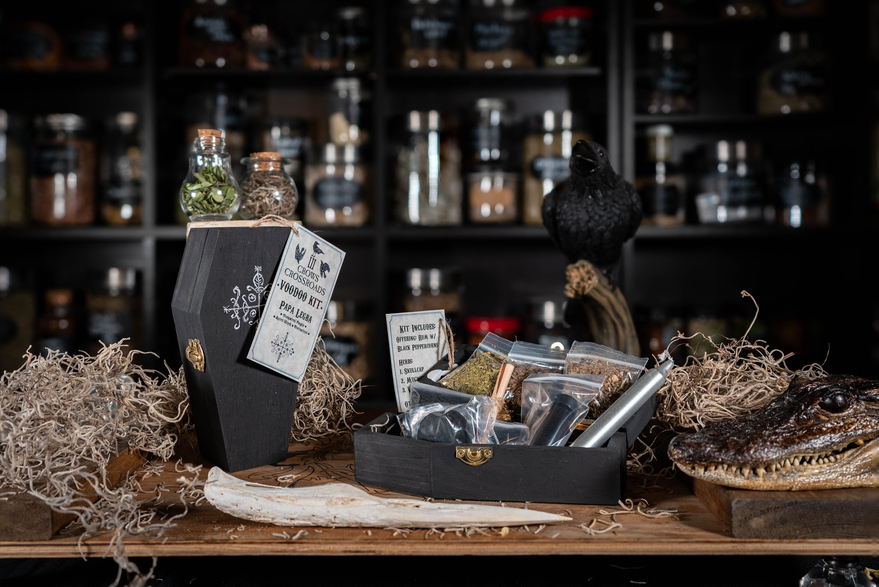 Voodoo Ritual Kits Voodoo All Natural Mama Brigitte - Etsy