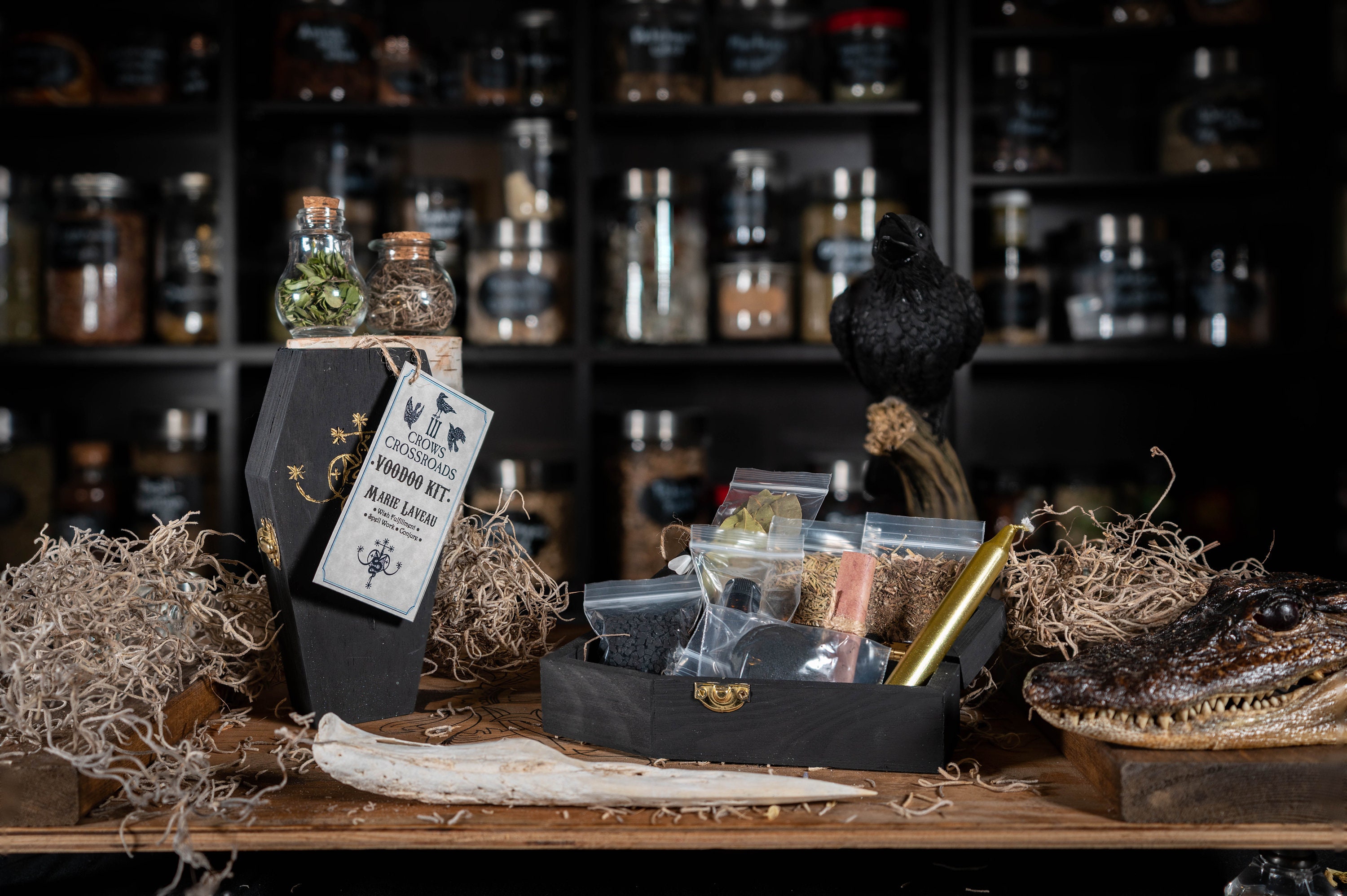 Voodoo Ritual Kits Voodoo All Natural Mama Brigitte - Etsy