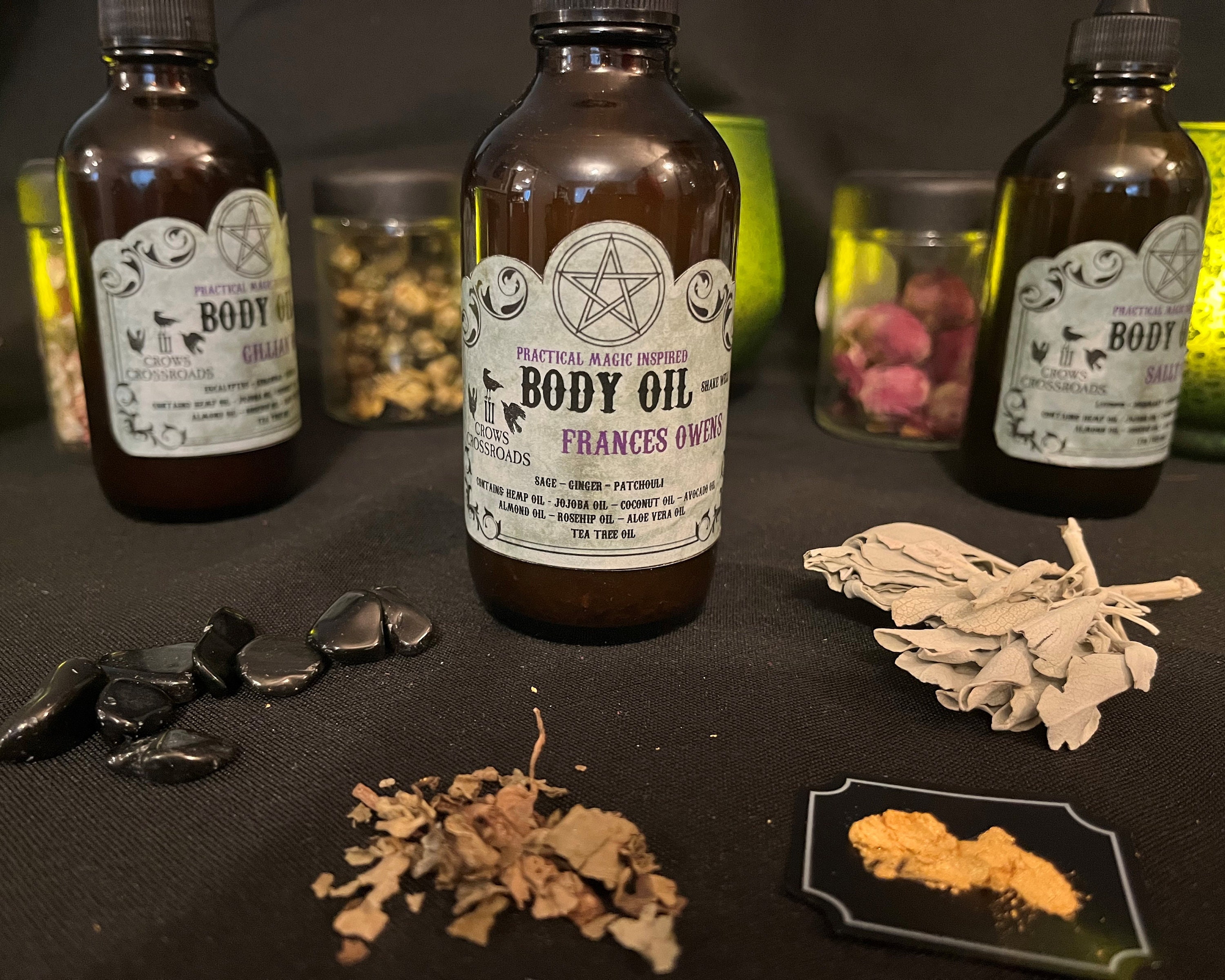 Body Oils - Practical Magic Inspired, Amazing Handmade Body Oil - Etsy