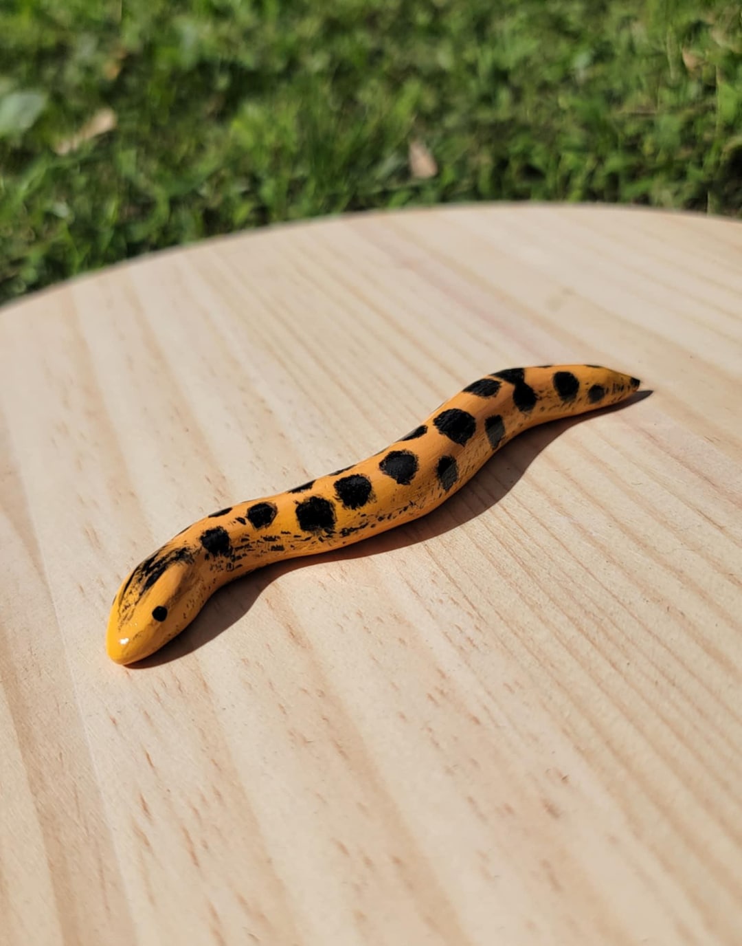 Handmade Snake Sculpture | Snake Art | Clay Snake | Snake Painting ...