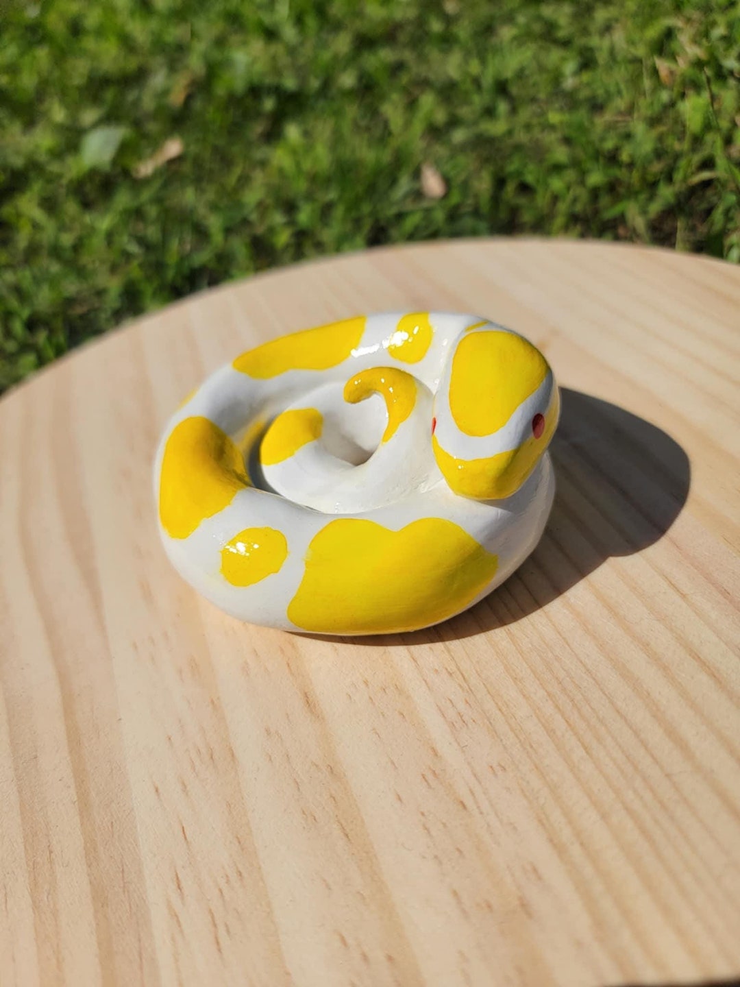 Handmade Snake Sculpture | Snake Art | Clay Snake | Snake Painting ...