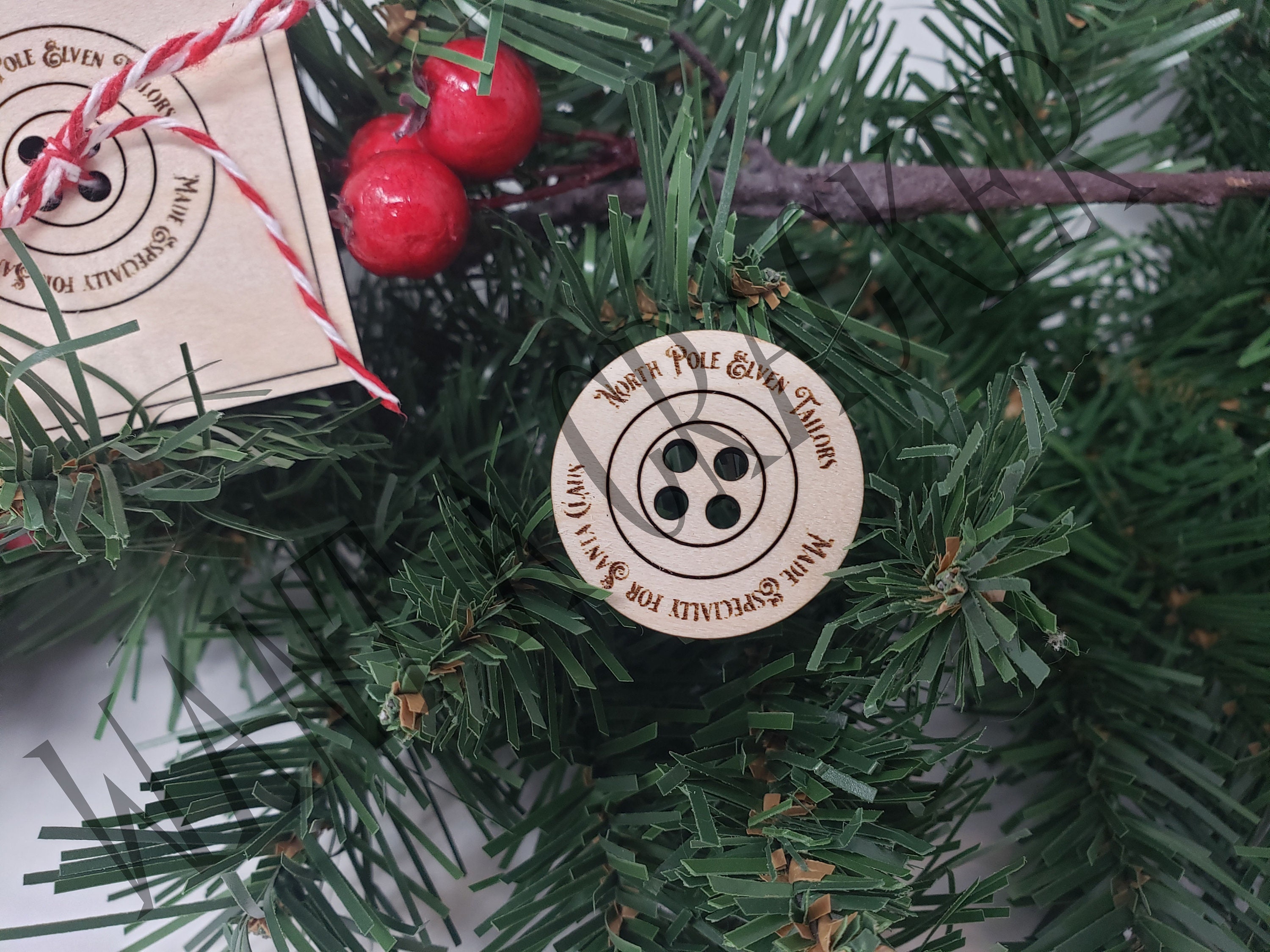 SVG Santa's Lost Button Postcard and Button, Christmas Holiday Kids ...