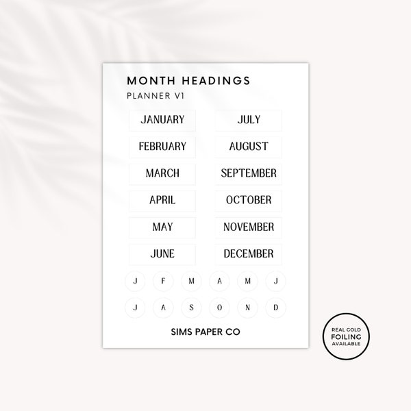 Heading Stickers - Etsy