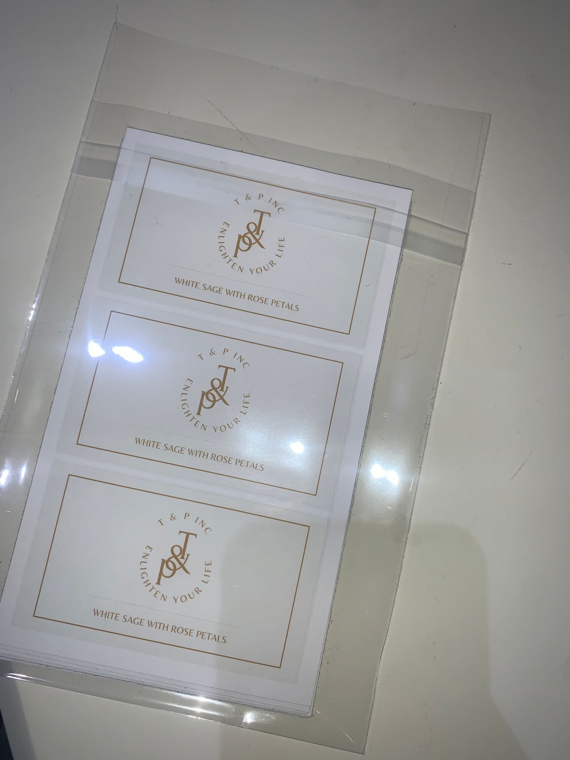 White Matte Logo Stickers Custom Round or Square Labels - Etsy Canada