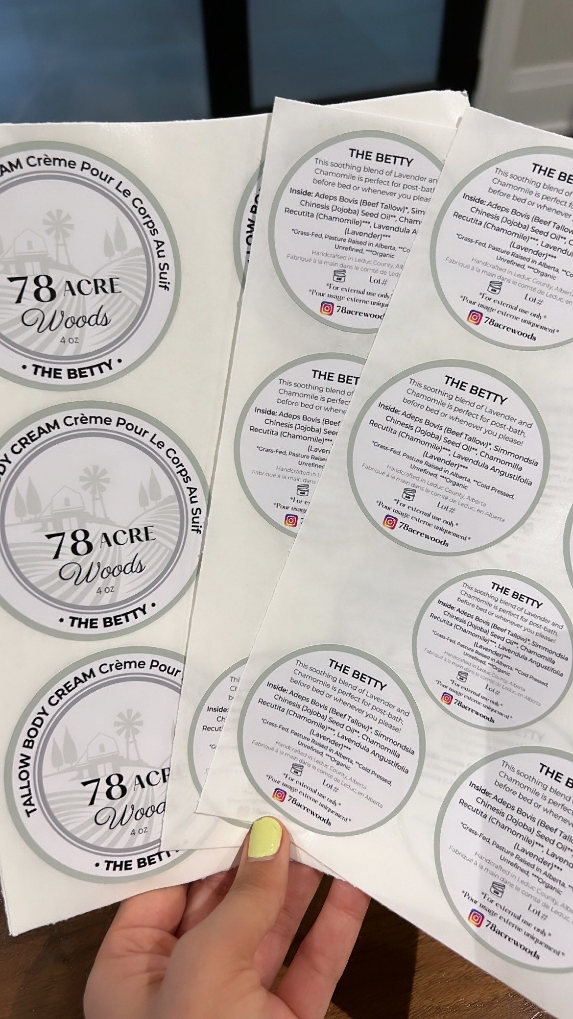 White Matte Logo Stickers Custom Round or Square Labels - Etsy Canada