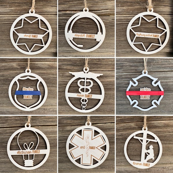 Wood Dispatcher Ornament - Etsy