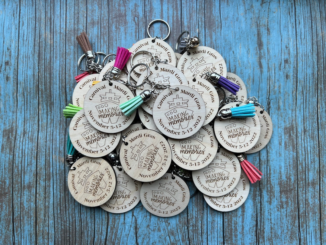 Cruise Keychain, Gift Exchange, Souvenir, Family Reunion, Party ...