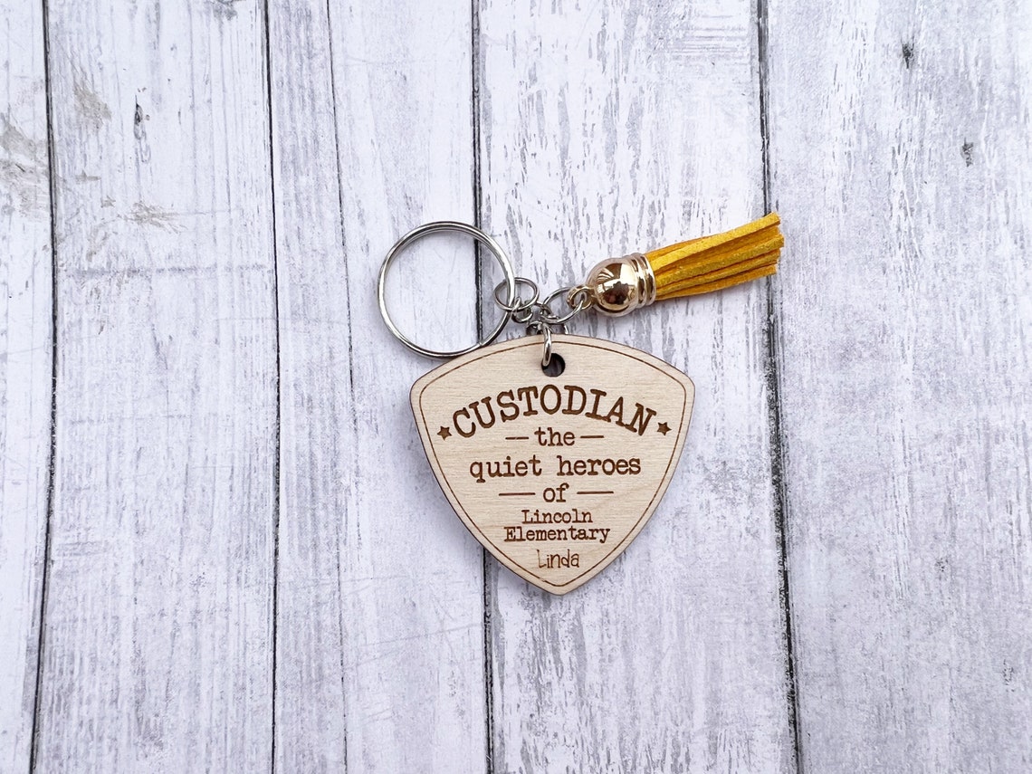 School Position Keychains, Lunch Lady, Principal, Teacher, Assistant ...