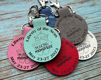 Cruise Keychain, Gift Exchange, Souvenir, Family Reunion, Party ...