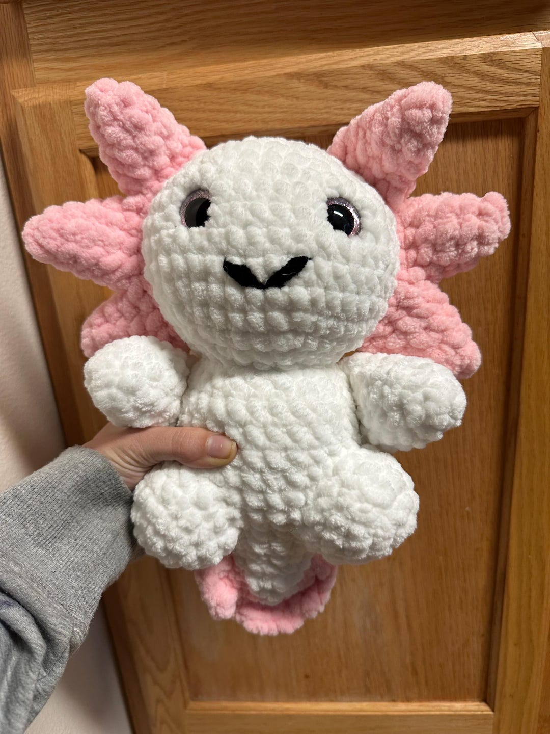 Axie the Cuddly Axolotl – Handmade Plushie - Etsy