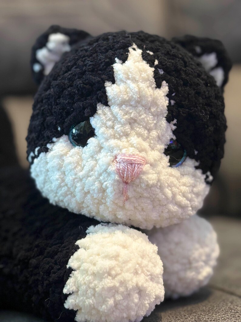 Mochi ~ Amigurumi Customizable Cat/kitty Plushie Ultra Soft - Etsy