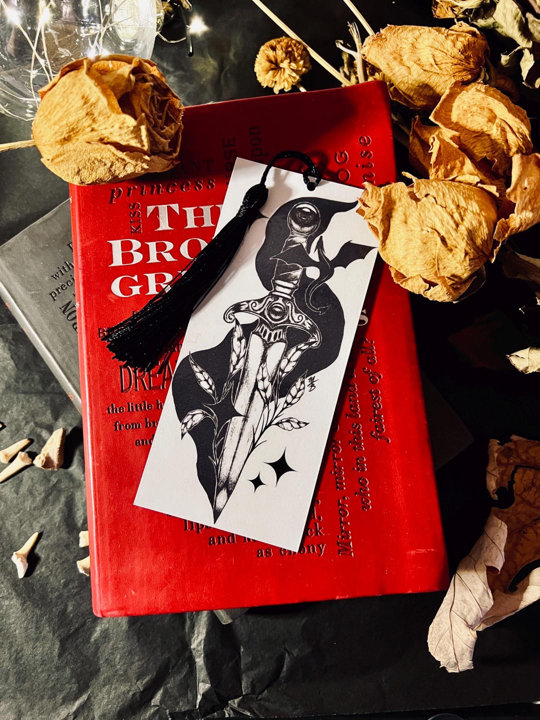 Dragons Breath Dagger Bookmark One Sided - Etsy