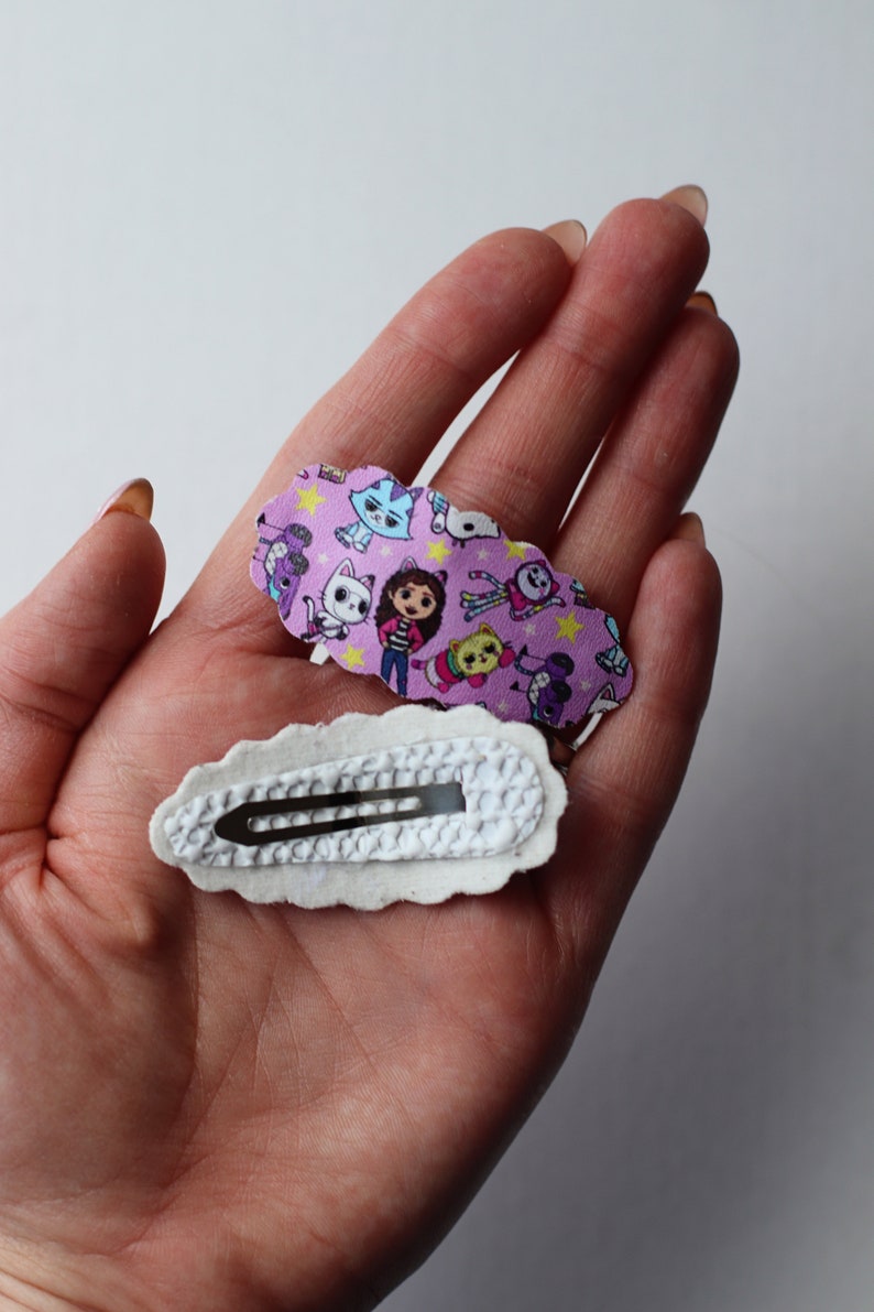 Gabby's Dollhouse Snap Clip Cat Dollhouse Hair Clip - Etsy