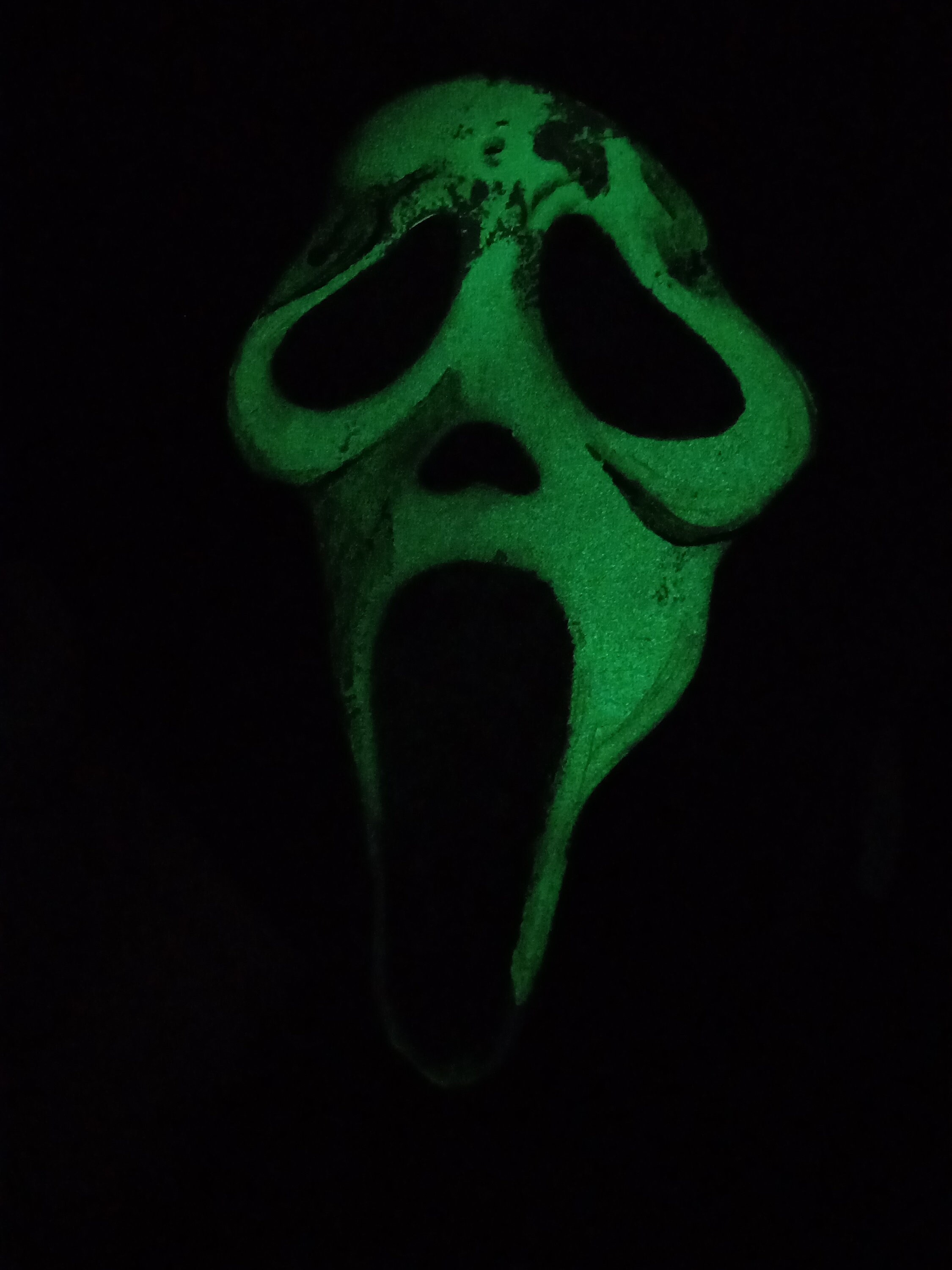 Glow in the Dark Ghost Face - Etsy