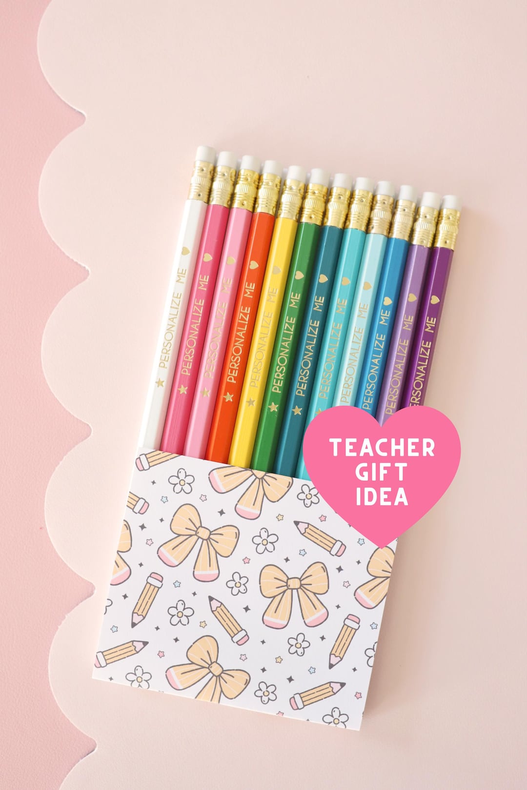 12 Personalized Pencils / Back to School Pencil Set / School Supplies ...