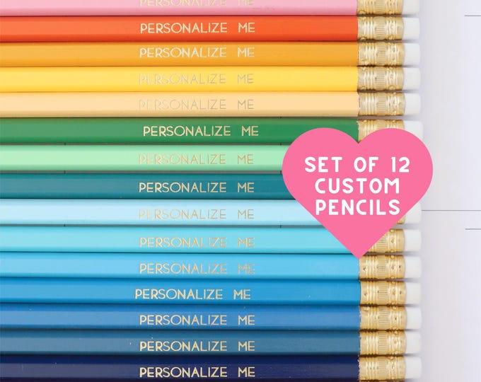 Pride and Prejudice Quote Pencil Set, Jane Austen, Pride and Prejudice ...