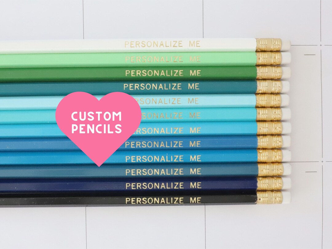 Personalized Pencils / Set of 12 / Gifts for Students & Teachers ...