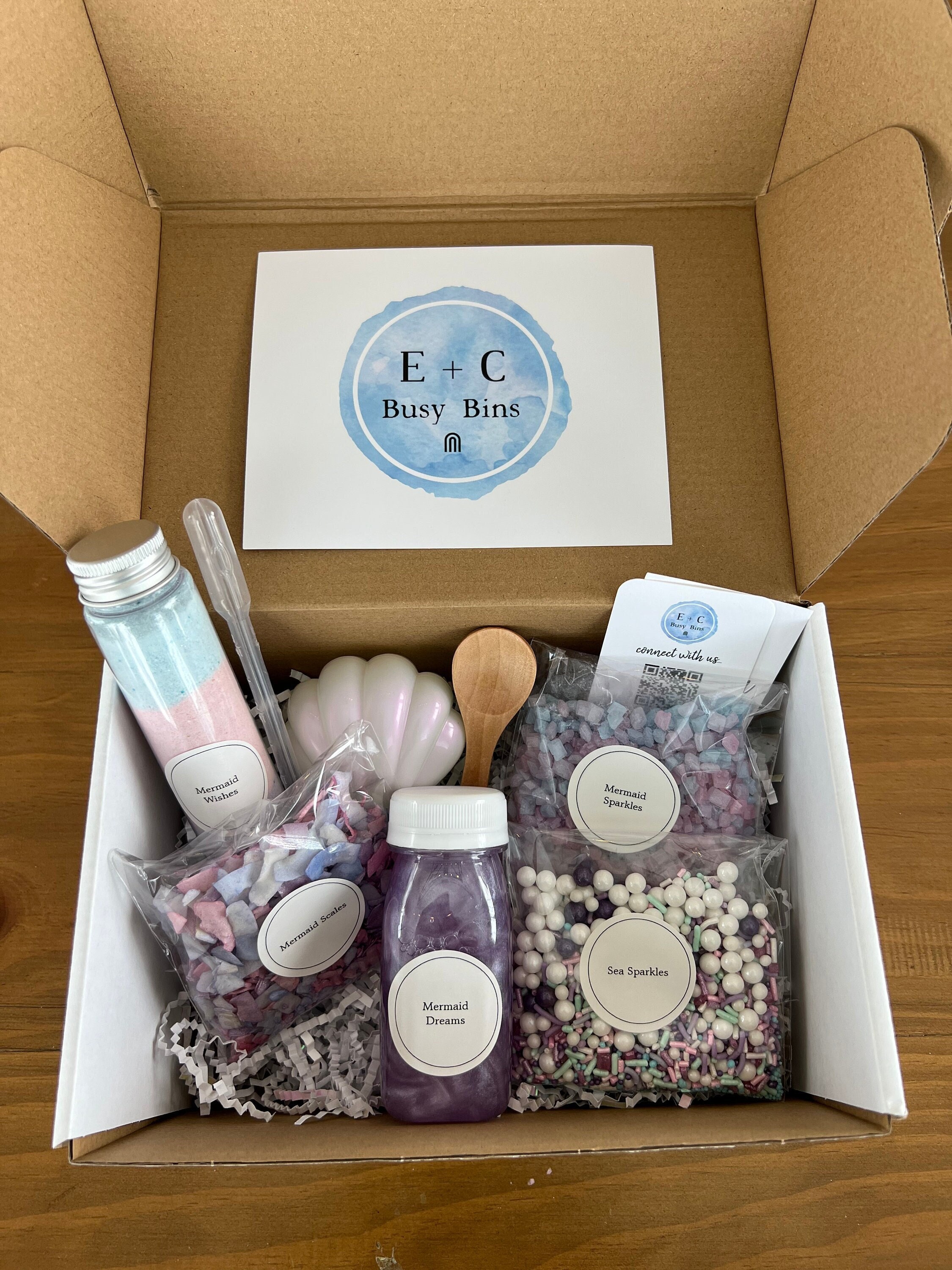 Mermaid Fizzy Sensory Kit Fizzy Sensory Play Mermaid Fizzing Sensory ...