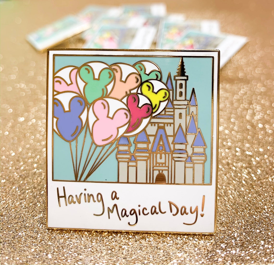 Magical Day Polaroid Enamel Pin - Etsy