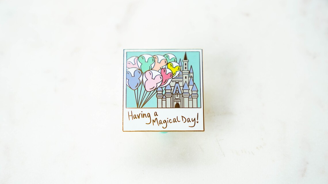 Magical Day Polaroid Enamel Pin - Etsy