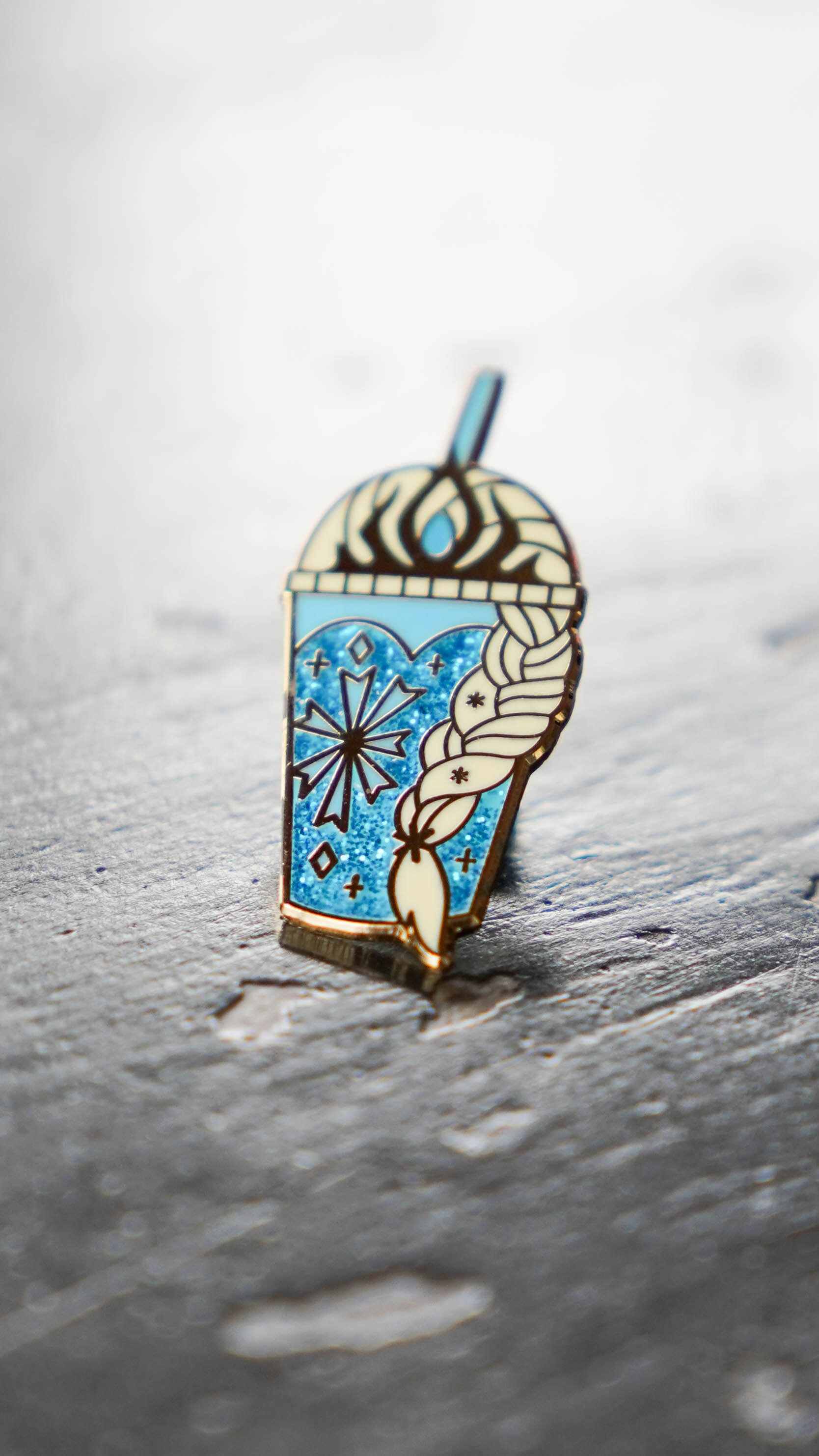 Frozen Frappe Ice Queen Pin - Etsy