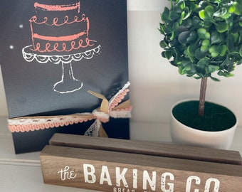 Bake Sign - Etsy