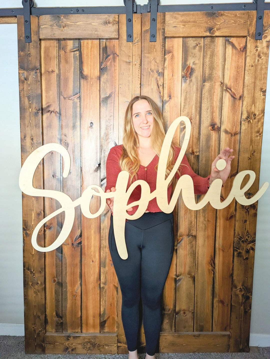 Personalized Wood Name Sign | Custom Wood Cutouts | Nursery Decorations ...