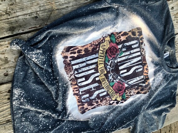 Guns N' Roses Cheetah Inspired T-shirt | Rock Band Shirt Guns N' Roses Cheetah Inspired T-shirt | Rock Band Shirt