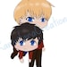 Chibi Arthur and Pouty Merlin BBC Merlin - Etsy
