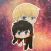 Chibi Arthur and Pouty Merlin BBC Merlin - Etsy