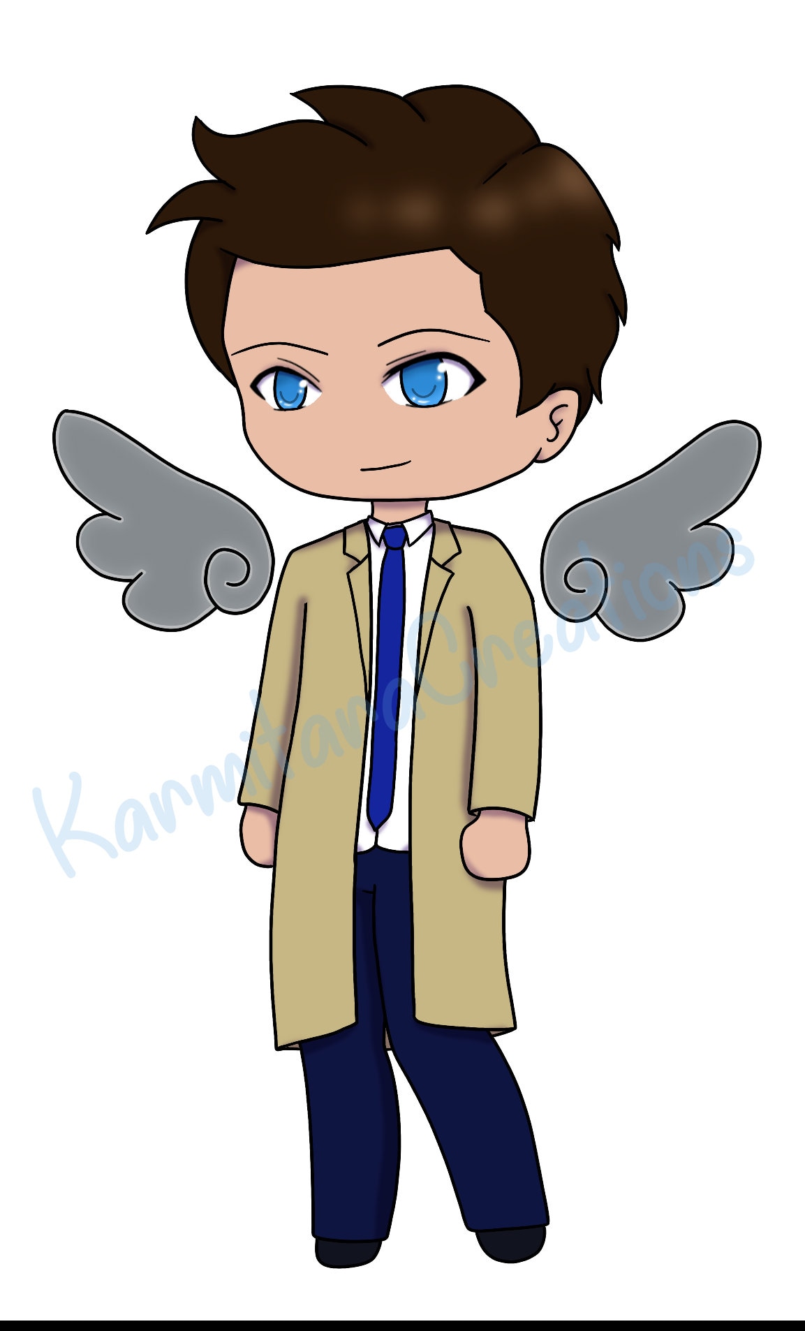 Chibi Angel Drawing