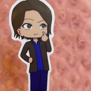 Chibi Sam Winchester Supernatural Sticker - Etsy