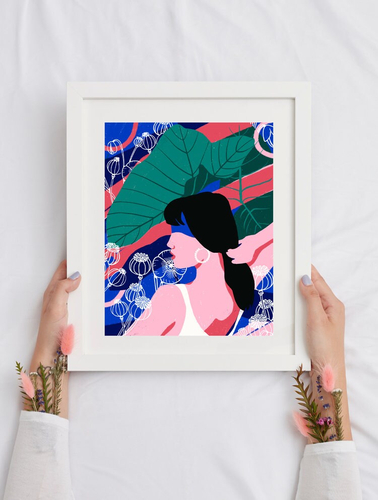 Poster "nature" A3 | Art Print | Free Shipping - Etsy