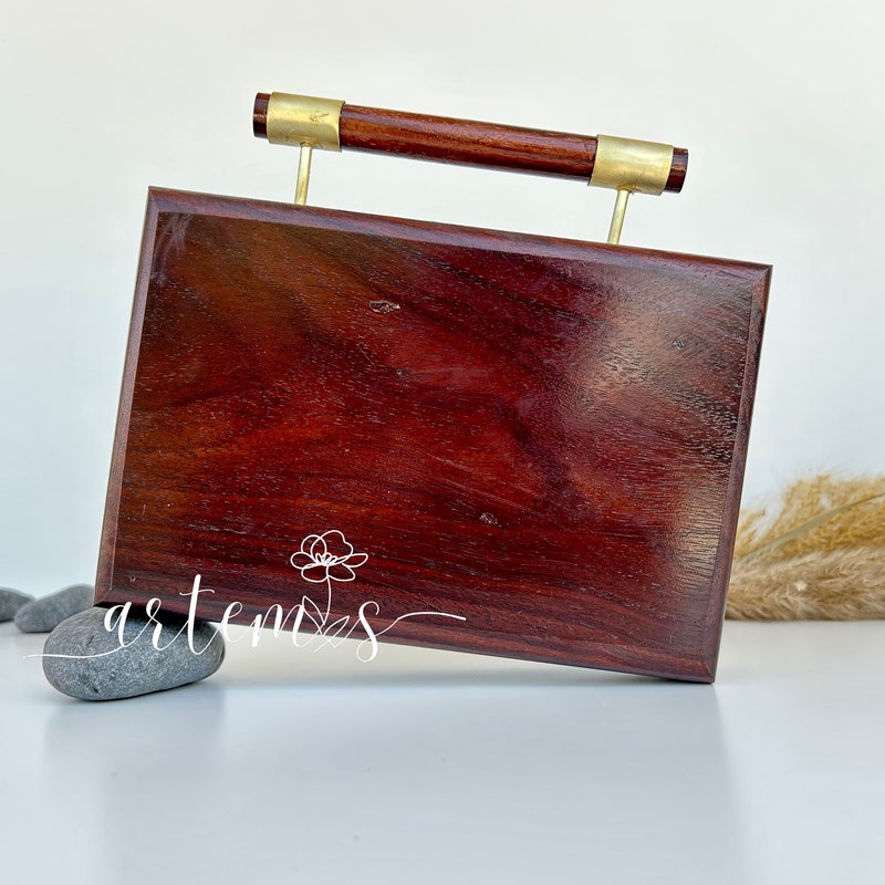 Wood Clutch - Etsy