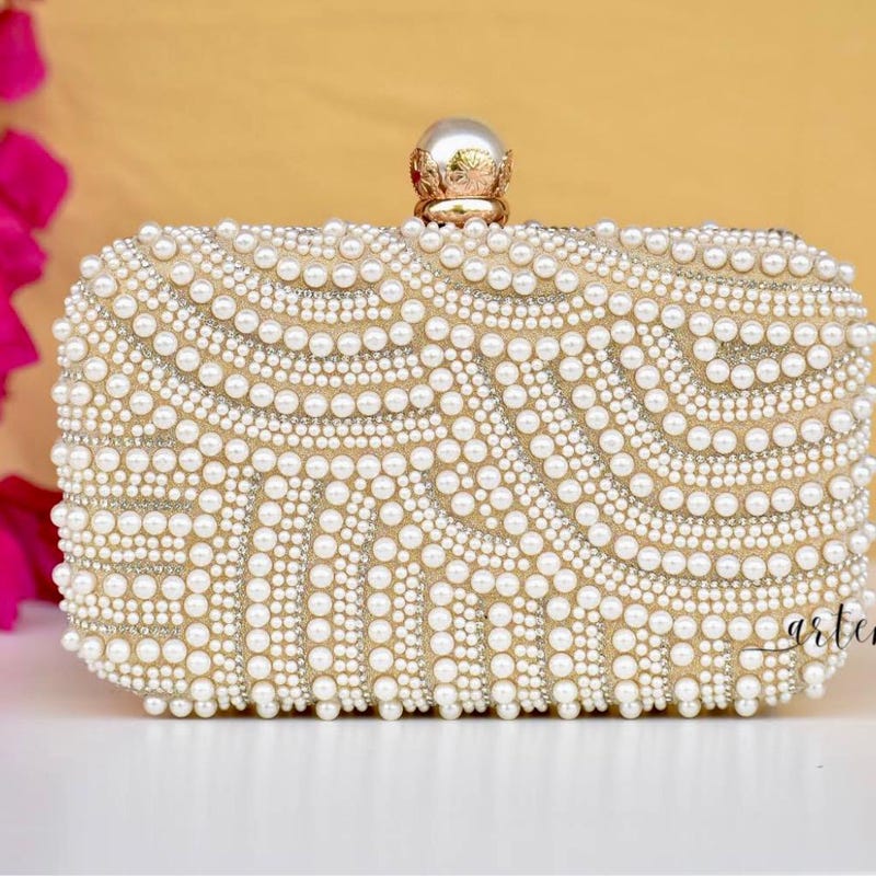 Pearl Clutch - Etsy