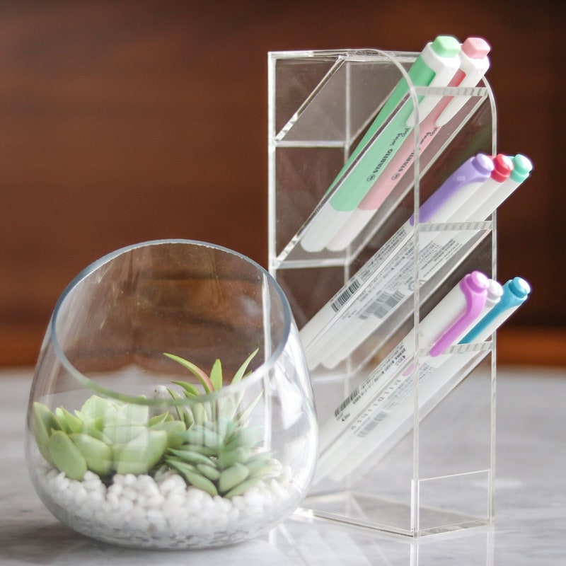 Acrylic Desk Organizer - Etsy