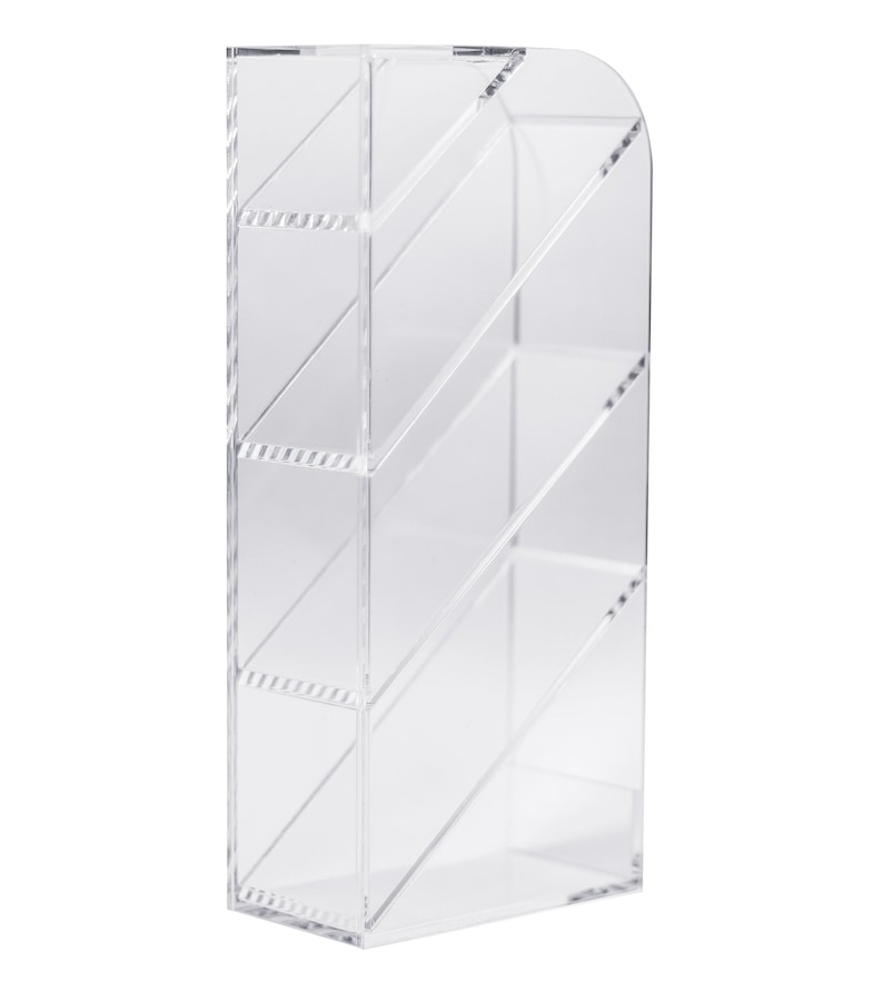 Acrylic slanted pen shelf organizer | Etsy