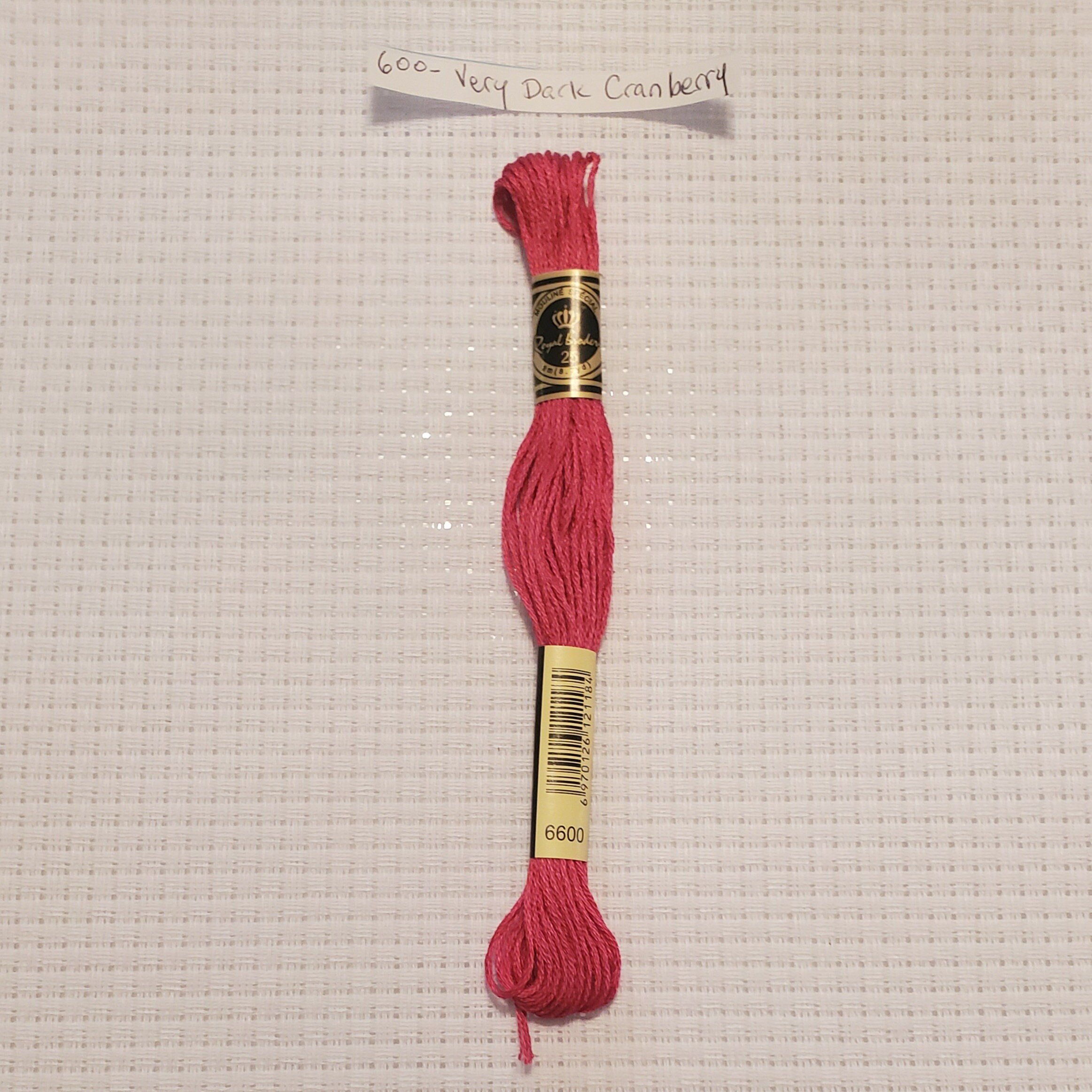 DMC 602 Medium Cranberry DMC Equivalent Quality Six Strand | Etsy