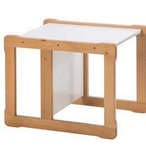 Montessori Based Woodjoy Multifunctional Table, Certified Solid Wood ...