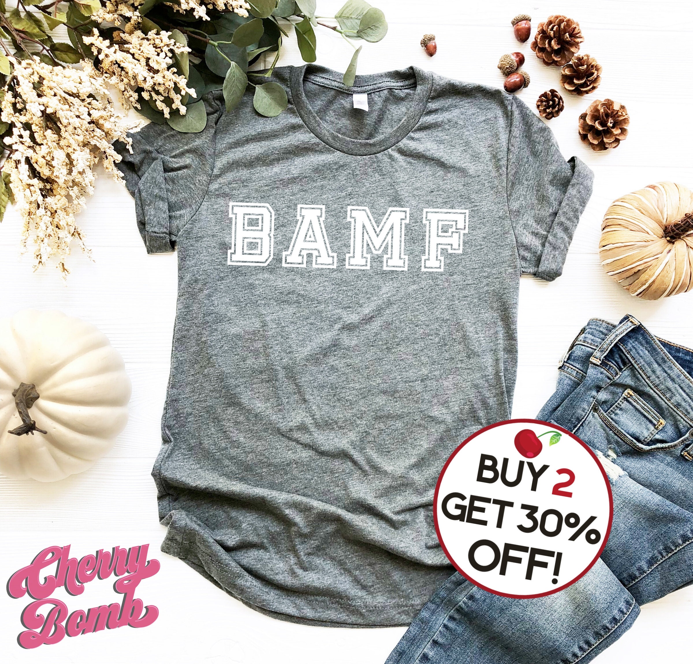 Funny BAMF Tshirt Profanity T-shirt Badass Motherfucker Gift | Etsy