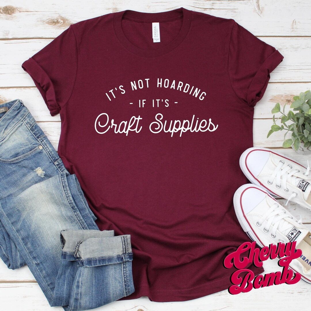 Funny Crafter Shirt Crafting Tshirt Crafter Gift Women Crafting Gift ...