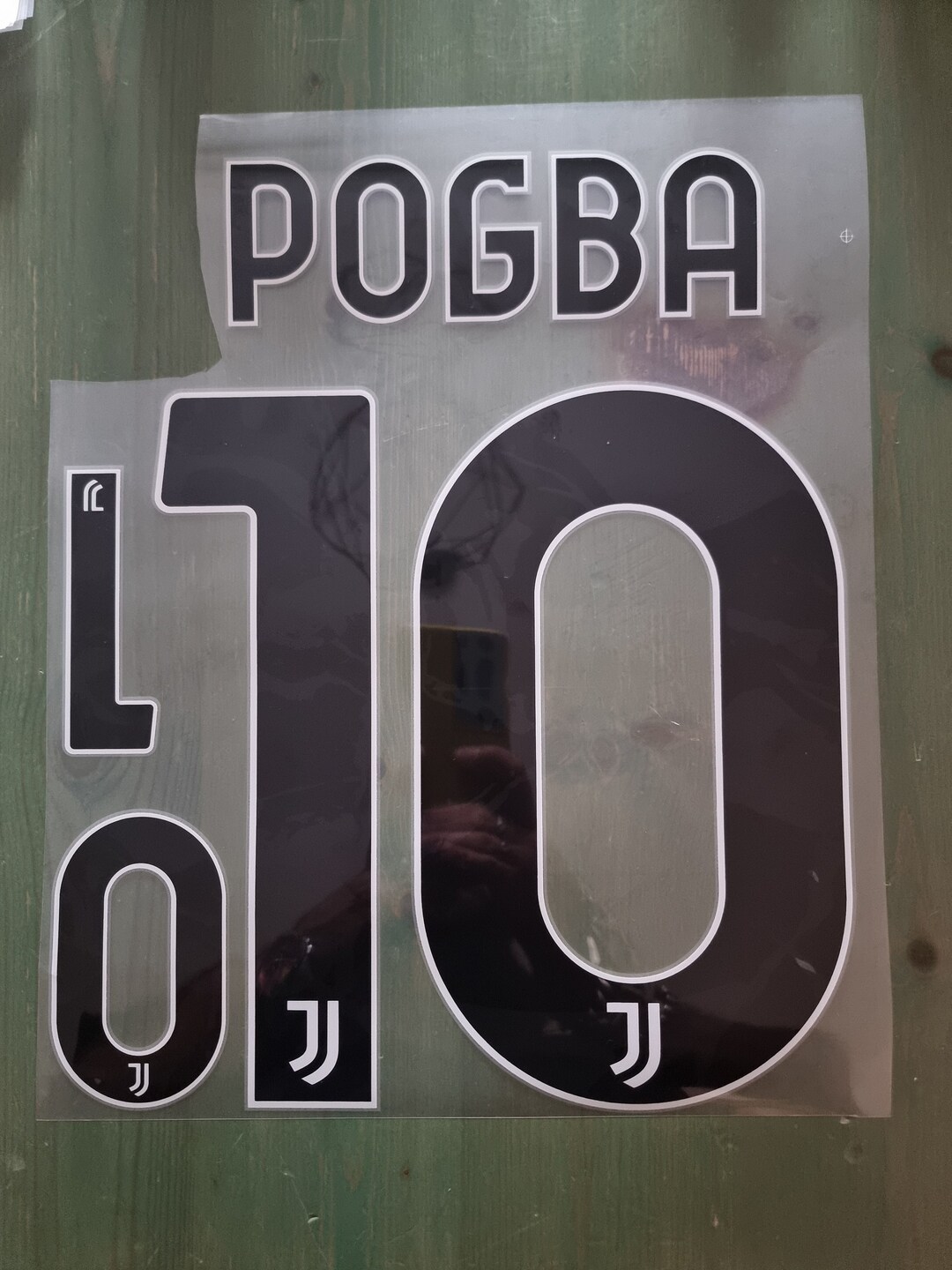 Nameset Personalization Name Number Black Home Away Shirt Pogba 10 Juve ...