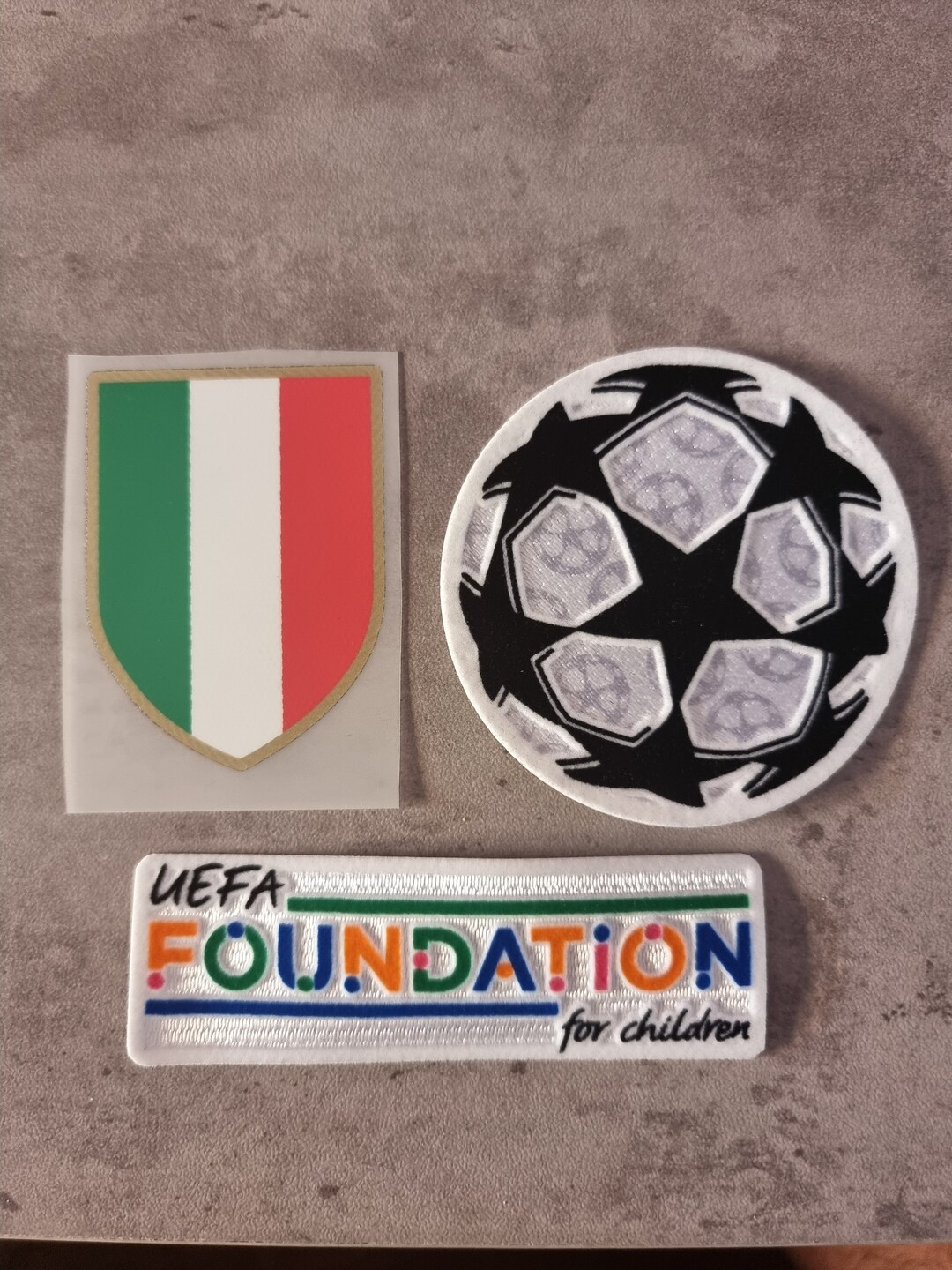 Patch Logo Cockade 3x Napoli Champions Cup Foundation Scudetto 2024 ...