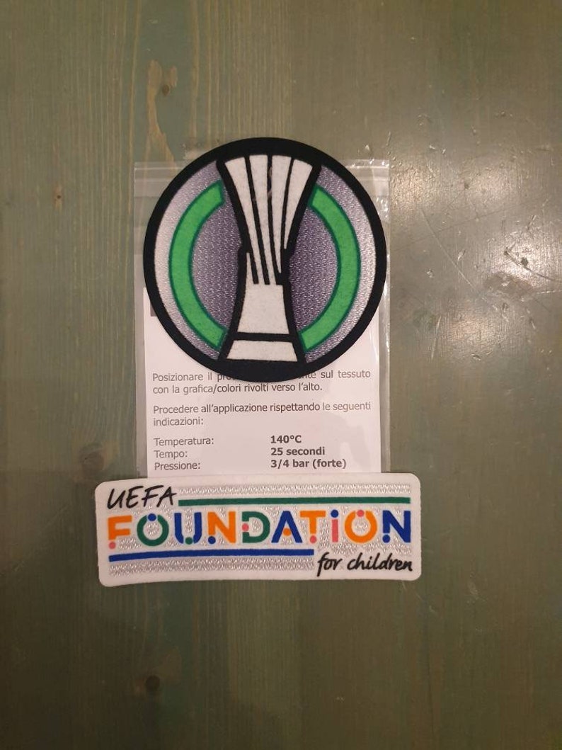 Patch Patch Logo Cockade Europa League Roma 2022 Champions Conference ...