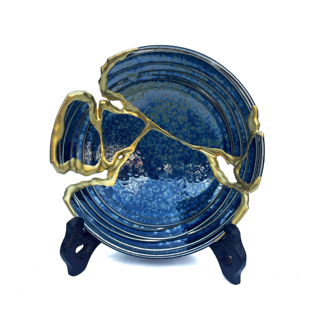 Include Wood Stand ,kintsugi Gifts, Kintsugi Vase, Japanese Art in ...