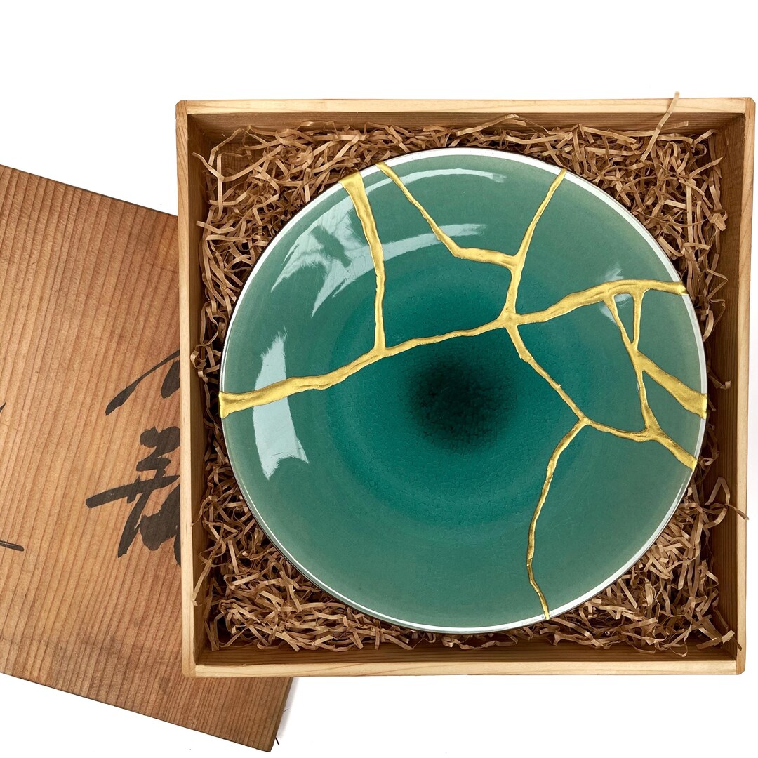 Include Wood Box ,kintsugi Gifts, Kintsugi Bowl, Japanese Art in ...