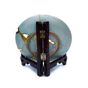 Include Wood Stand ,kintsugi Gifts, Kintsugi , Japanese Art in ...