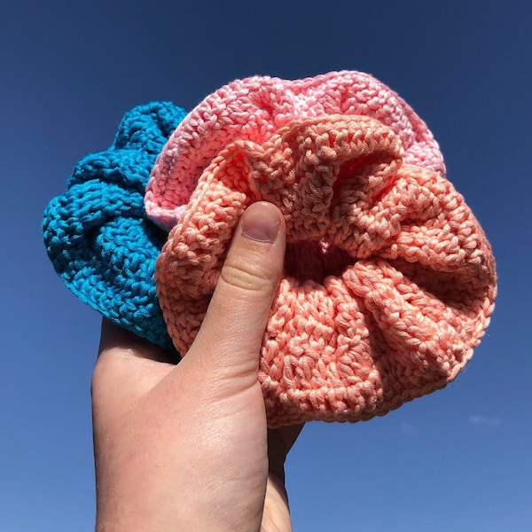 Crochet Scrunchie - Etsy