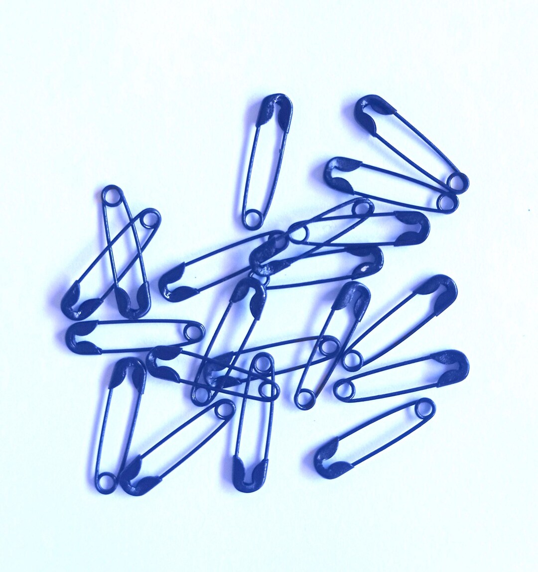 Black Safety Pins Small Size pack of 20 Pcs - Etsy