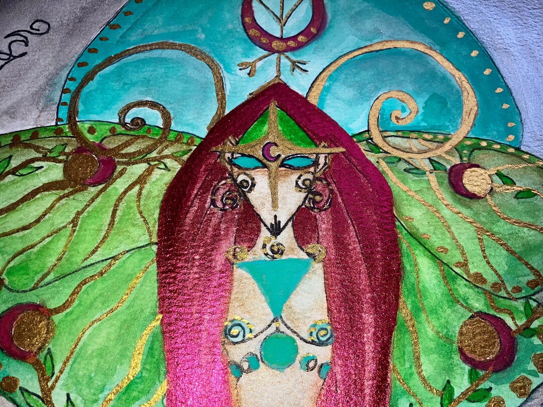 Lunar Moth Goddess,light Language Art,channeled Art,lunar Moth Art ...